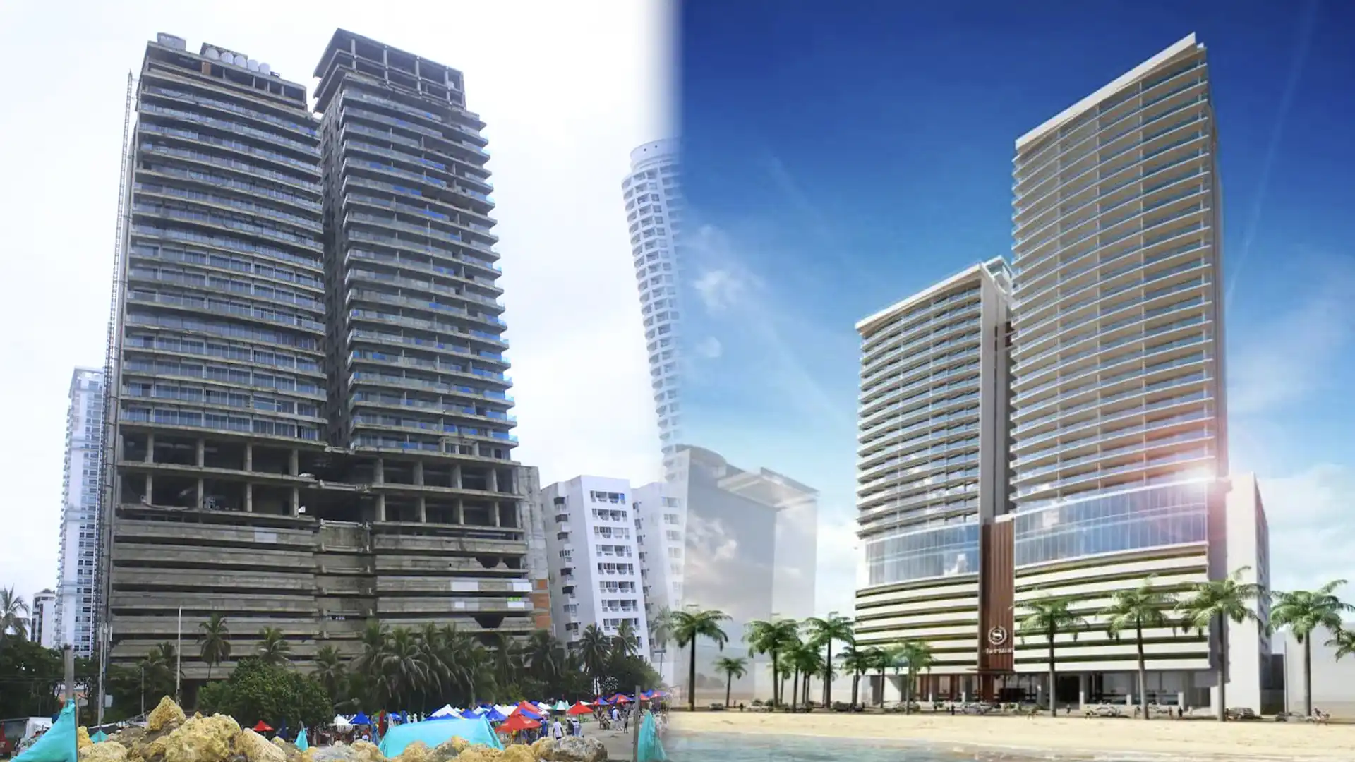 Cartagena da un paso decisivo para la reactivación del edificio Ocean Towers, emblema del ...